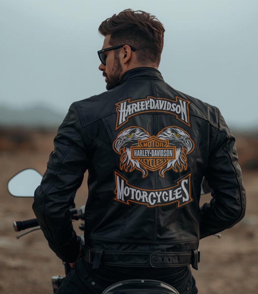 Eagle-style Biker Patches HD. Rocker Patches to Sew Onto Motorcycle ...