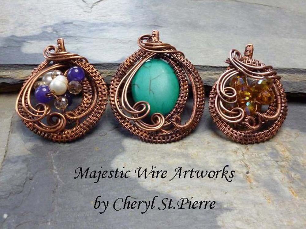 Baroque Cluster Pendant Tutorial - Etsy