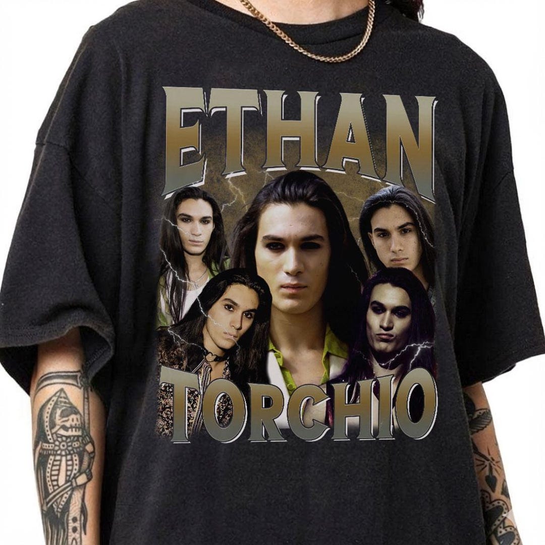Ethan Torchio Vintage Shirt | Rock Band Drummer Retro Tee | Maneskin ...