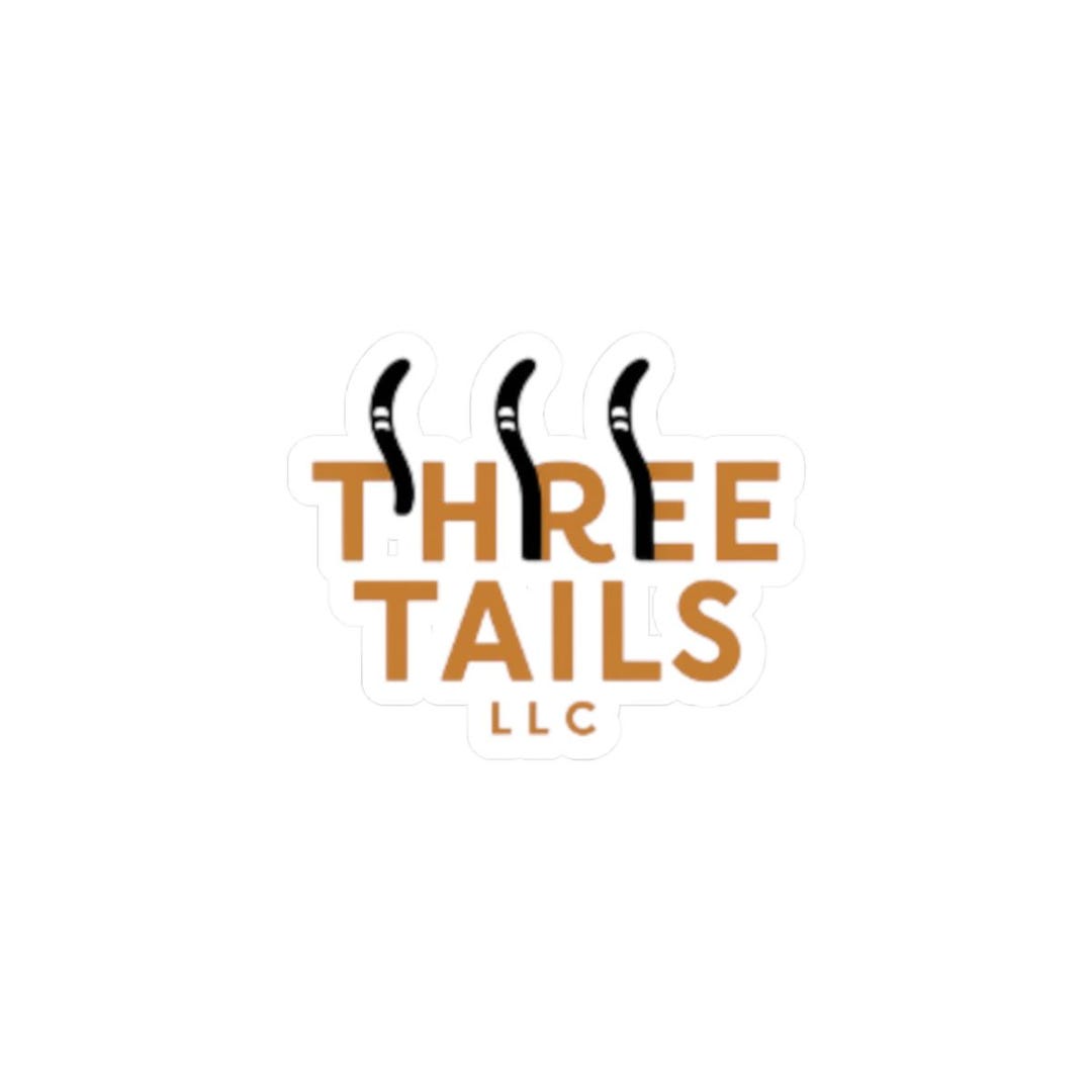 Three Tails LLC Logo Kiss-cut Stickers - Etsy