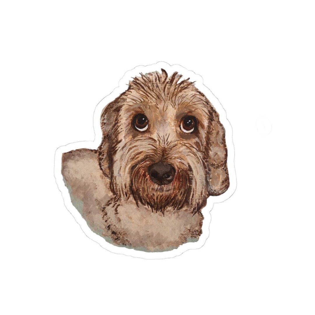 Maxwell the Labradoodle Sticker - Etsy
