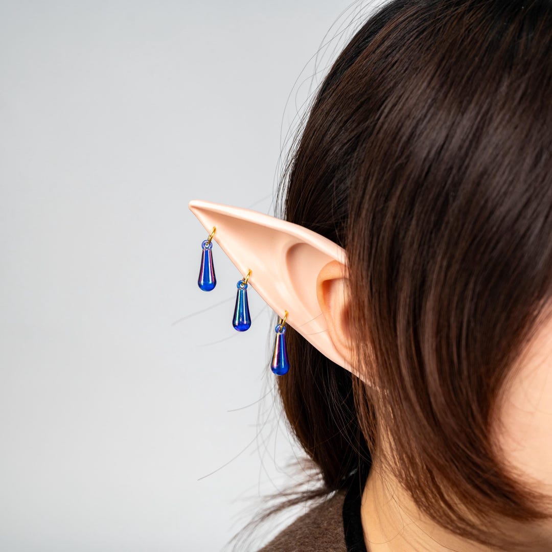 Elf Ear Cosplay Props Realistic Fantasy Ear Accessories Lightweight ...