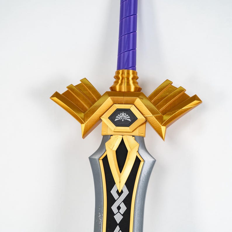 Zelda Hero Sword Cosplay Prop Full Scale Replica Link Weapon Game Style ...