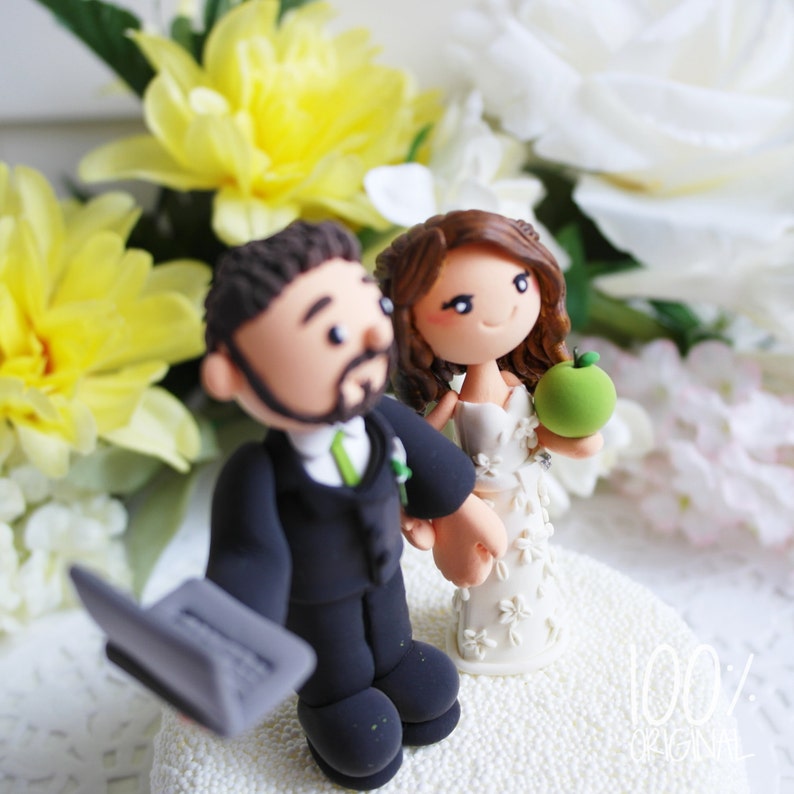 Custom Cake Topper Big Fan of APPLE - Etsy