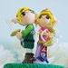 Custom Cake Topper Link & Zelda - Etsy