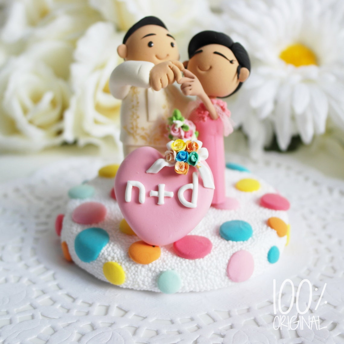 Custom Cake Topper Cute Candy Theme | Etsy