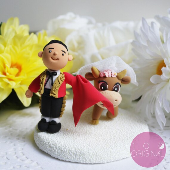 Custom Wedding Cake Topper Spain Wedding Theme | Etsy