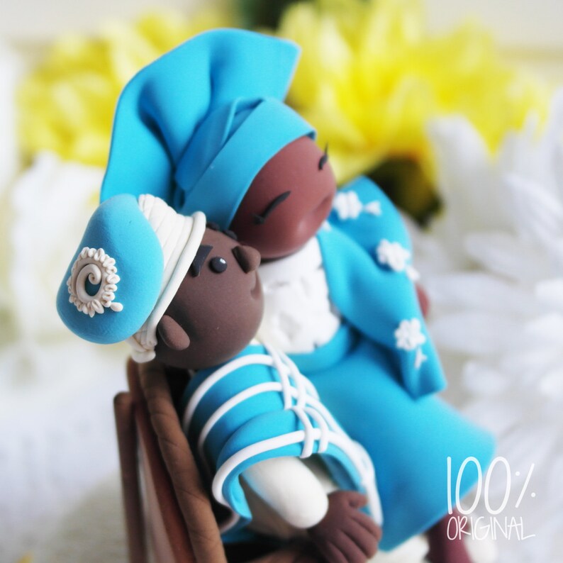 Custom Wedding Cake Topper African Traditional Theme | Etsy