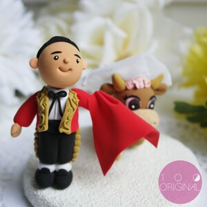 Custom Wedding Cake Topper- Spain Wedding Theme - Etsy