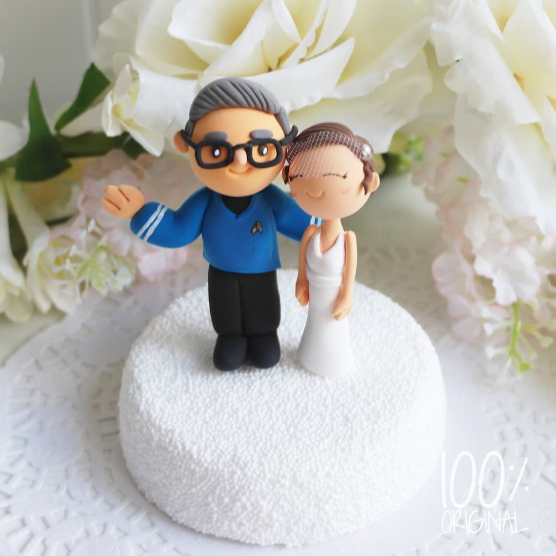 Custom Cake Topper- Star Trek Theme - Etsy