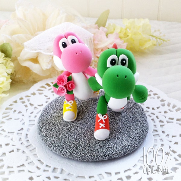 Yoshi Cake Topper - Etsy