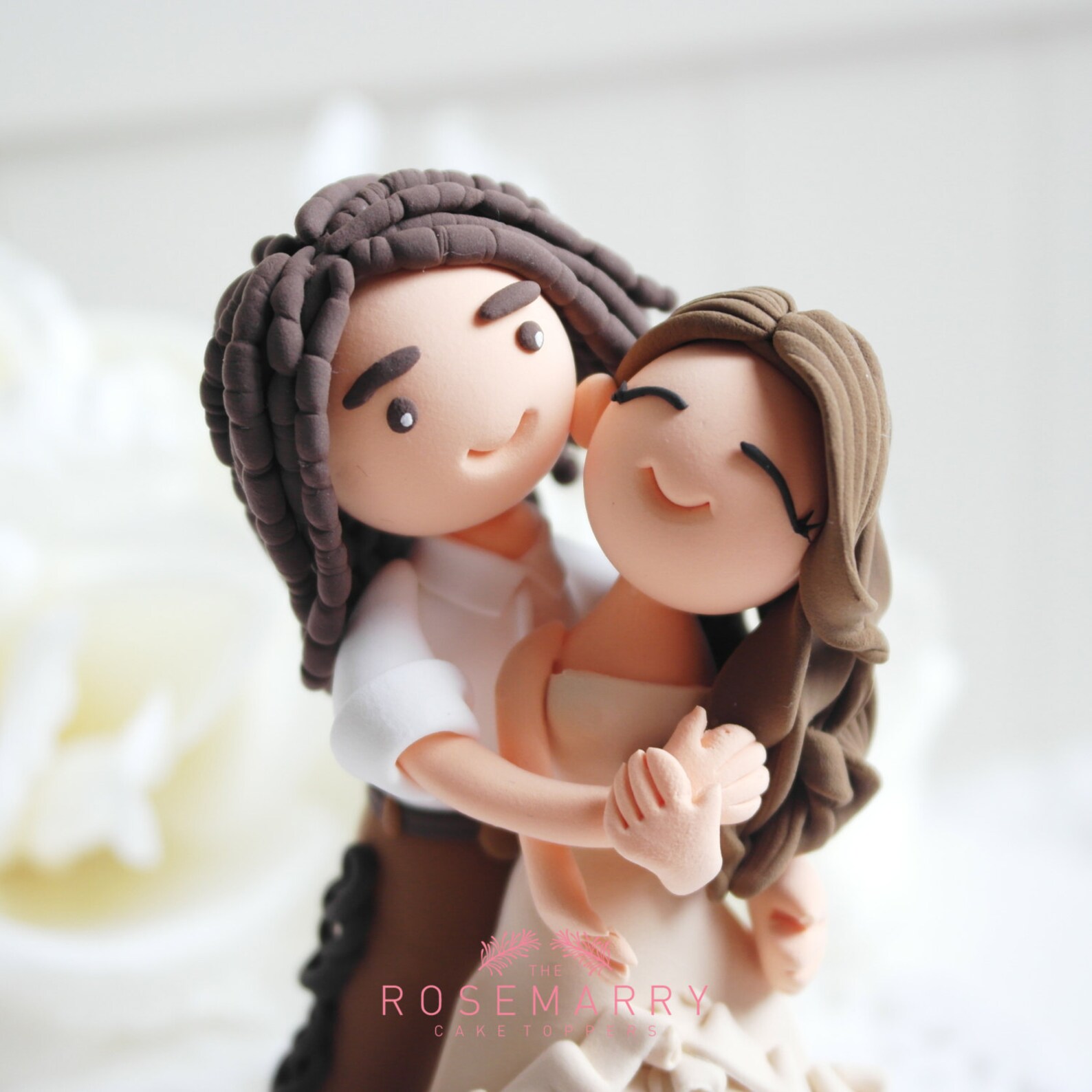 Custom Cake Topper Back Hugging - Etsy