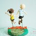 Custom Cake Topper Jumping Over Fire - Etsy