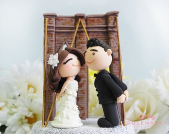 Brooklyn Bridge Cake Topper, Brooklyn Bridge, Brooklyn Bridge Wood Cake ...