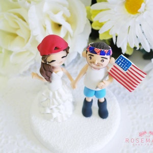 Custom Cake Topper- We Love America~ - Etsy