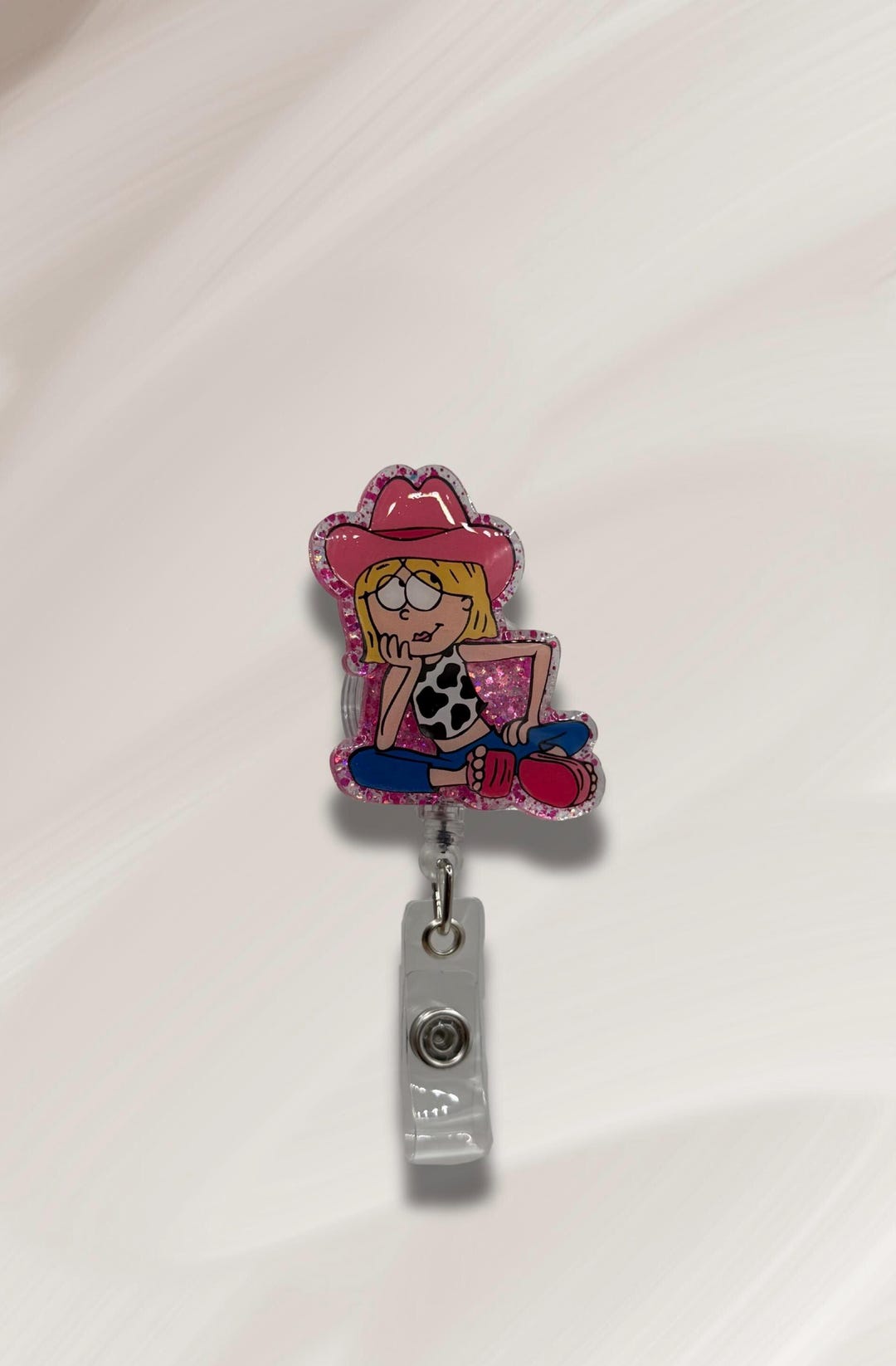 Y2K Nostalgia Lizzie Cowgirl | Retractable Badge Reel | 2000s Vibes ...