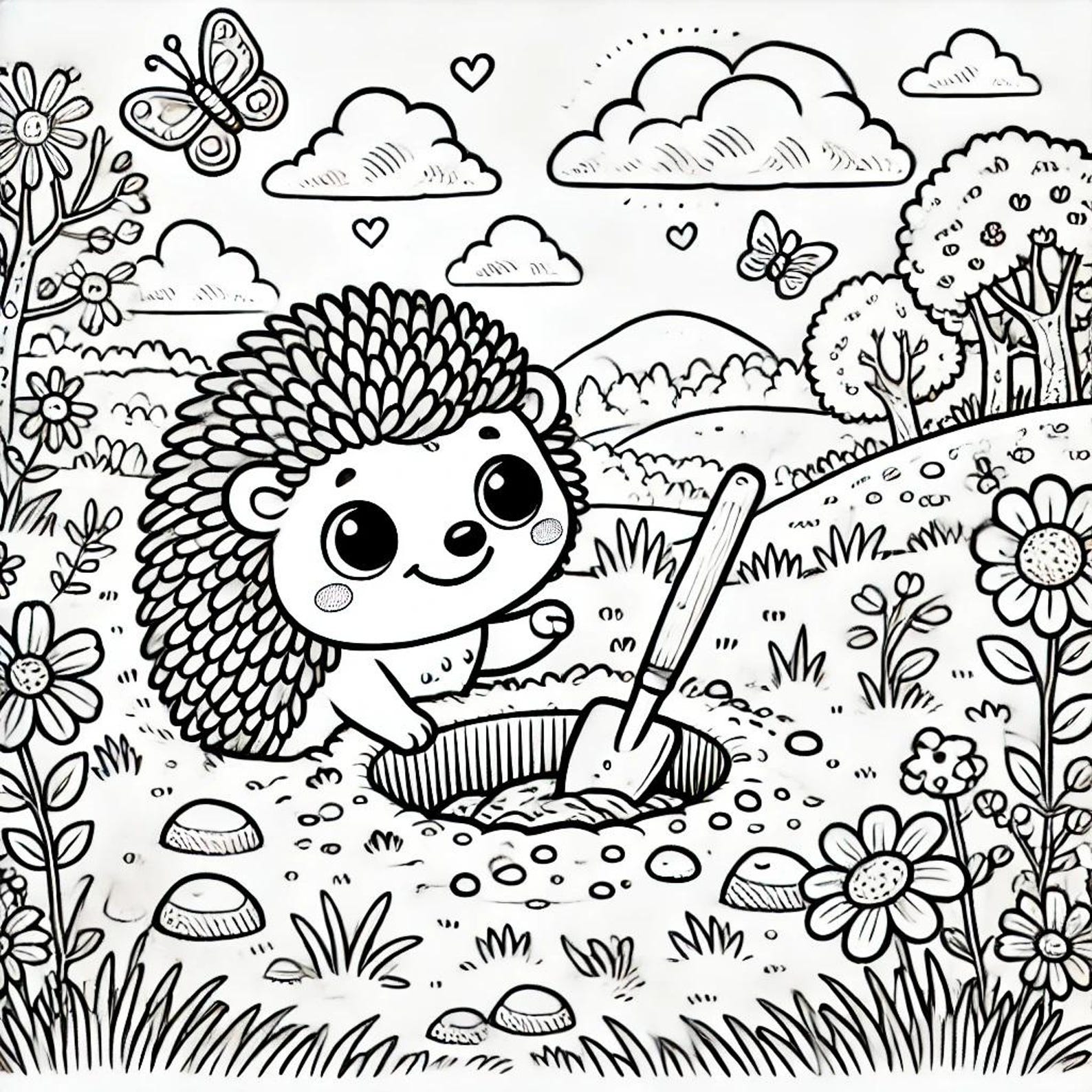 Flutterbys Colouring Pages • 70 Printable Butterfly Sheets (digital ...