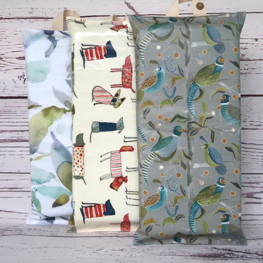 Oilcloth Garden Kneeling Pad - Birds, Dogs or Leaf Print - Etsy