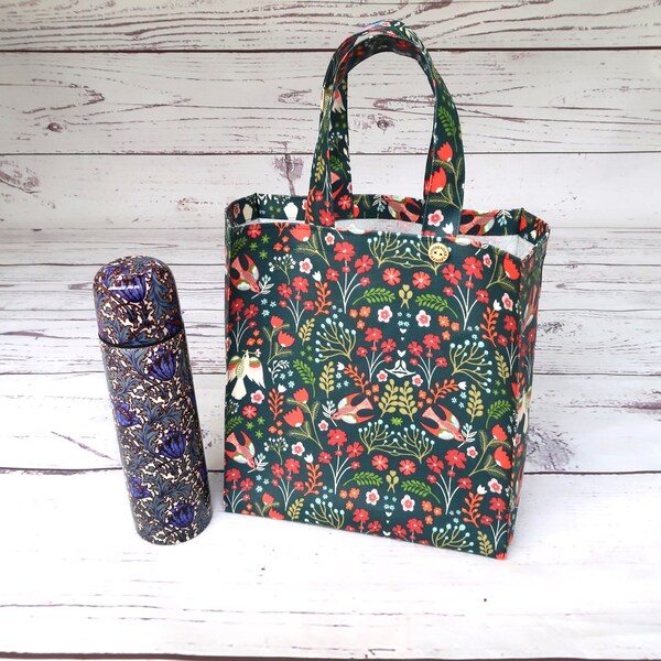 Oilcloth Tote Bag - Etsy