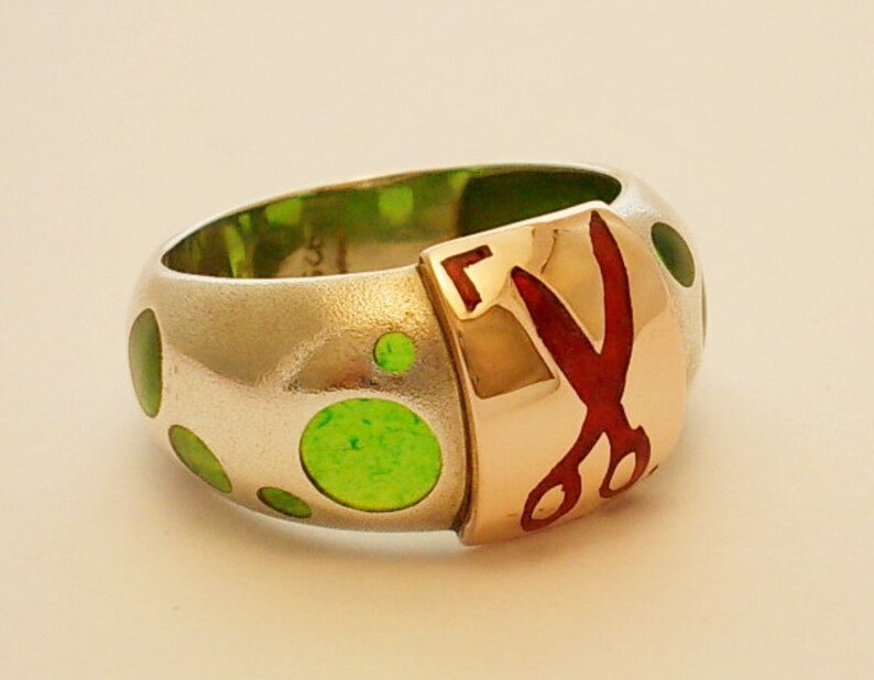 Scissors RING - Etsy