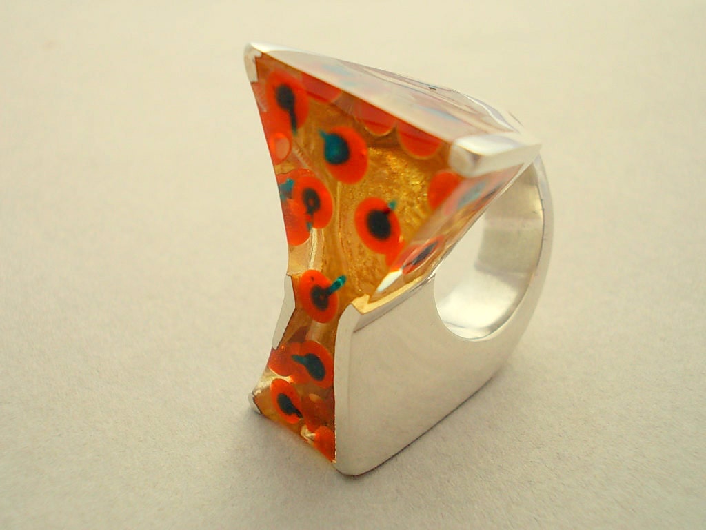 JELLYFISH RING .silver Art. - Etsy