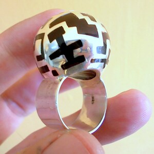SPHERICAL MAZE RING - Etsy