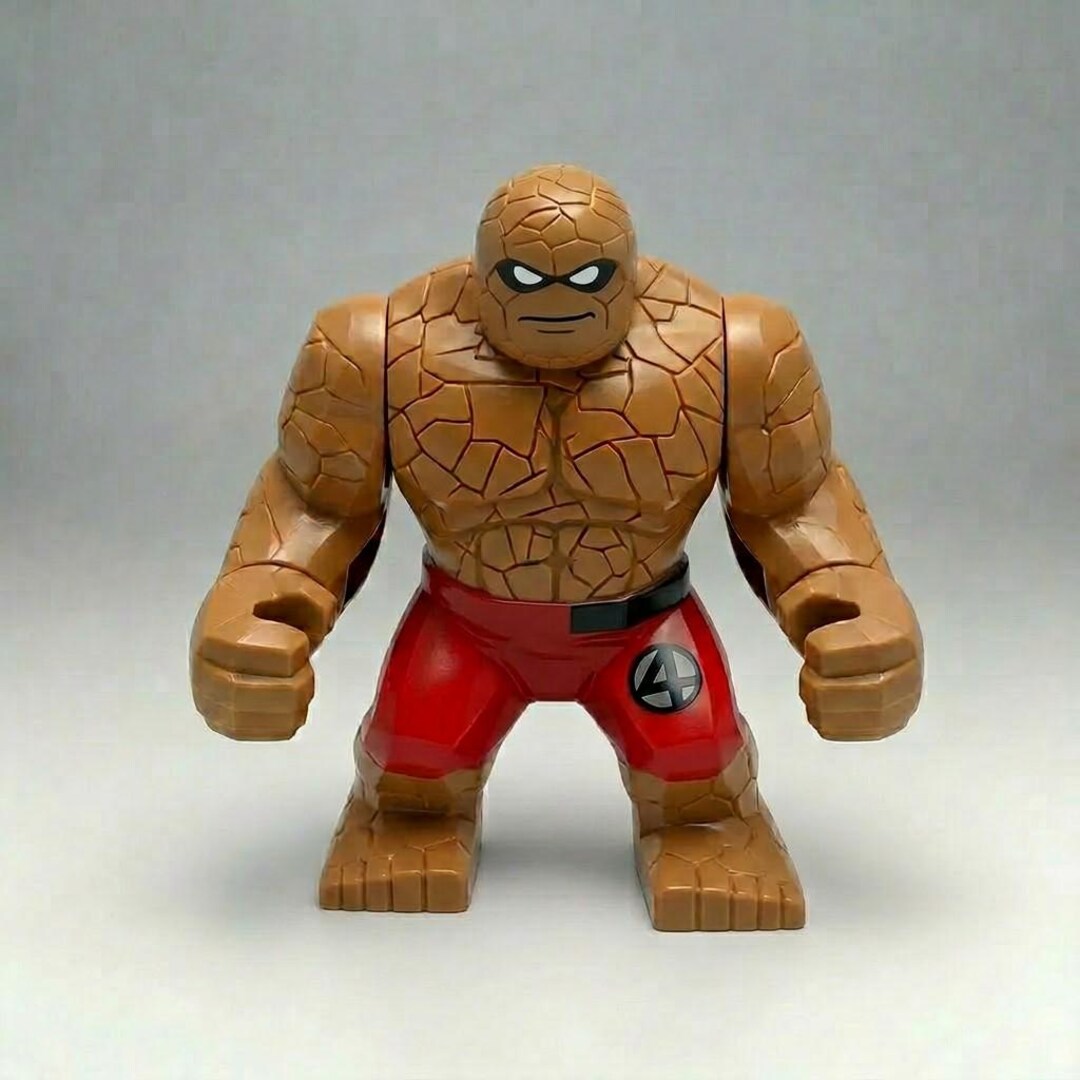 Custom Made Epic Superhero Ben the Thing Bigfig Toy - Collectible ...