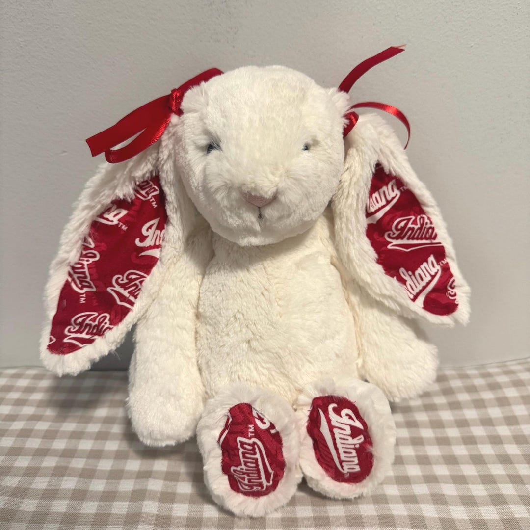 Custom Collegiate Jellycat - Etsy