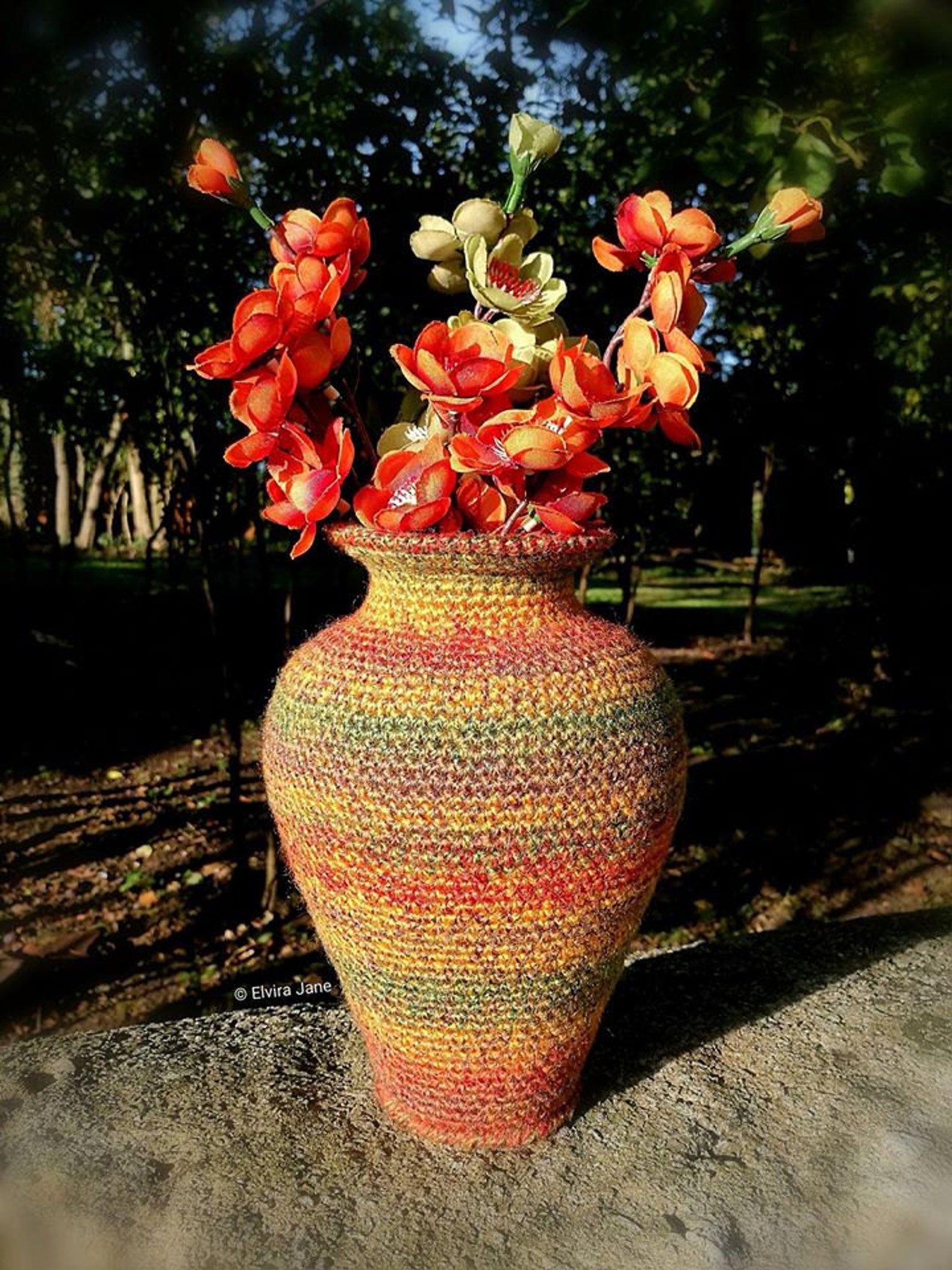 Crochet Pattern for Sculptural Crochet Vase - Etsy