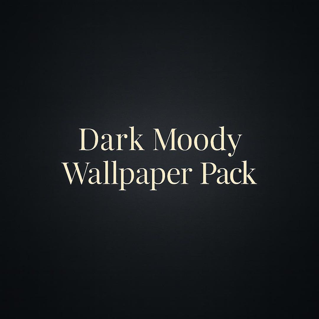 Goth iPhone Wallpaper Pack | Dark Moody Phone Backgrounds (digital ...