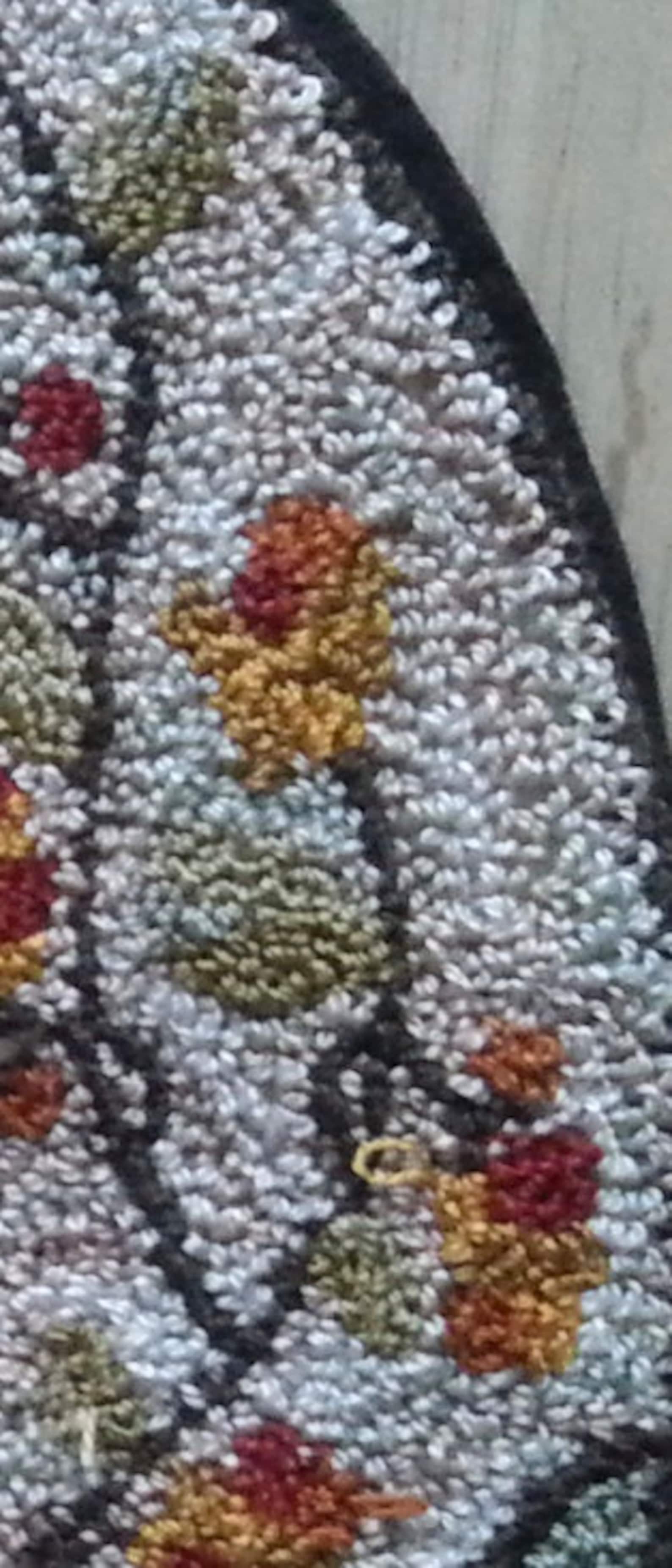 PRINTED Needle Punch Embroidery Pattern bittersweet - Etsy