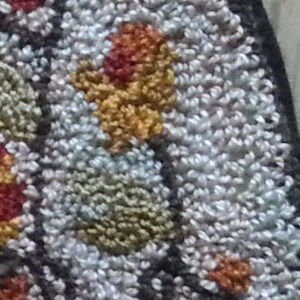 PRINTED - Needle Punch Embroidery Pattern - (bittersweet Candle Ring) (PNP66P) - by Kate Gillery ...