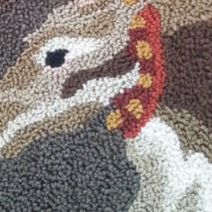 DOWNLOAD - Punch Needle Embroidery Pattern - (reindeer) (PNP 164) - by ...