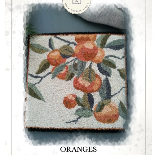 DOWNLOAD Punch Needle Embroidery Pattern reindeer PNP - Etsy