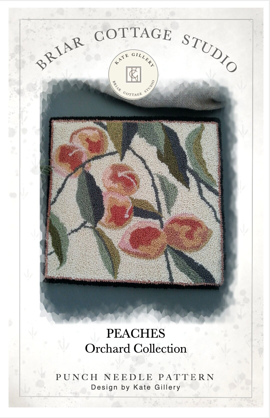 DOWNLOAD - Punch Needle Embroidery Pattern - (the Orchard Collection ...