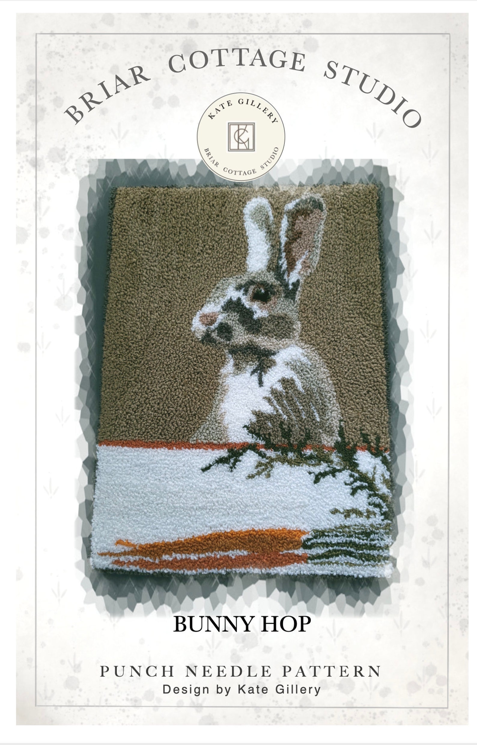 DOWNLOAD - Punch Needle Pattern - (bunny Hop) (PNP214) - by Kate ...
