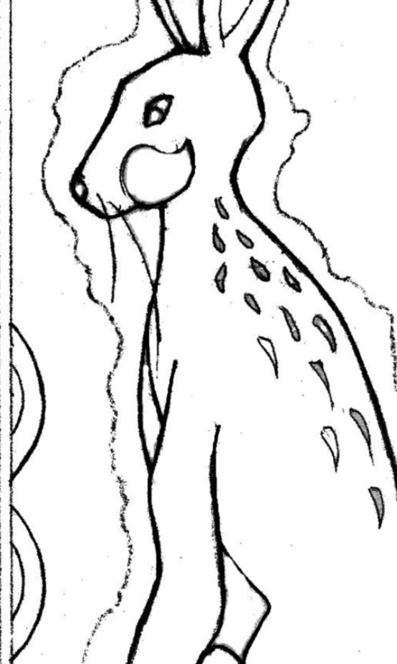 DOWNLOAD Punch Needle Embroidery Pattern jack the Rabbit | Etsy