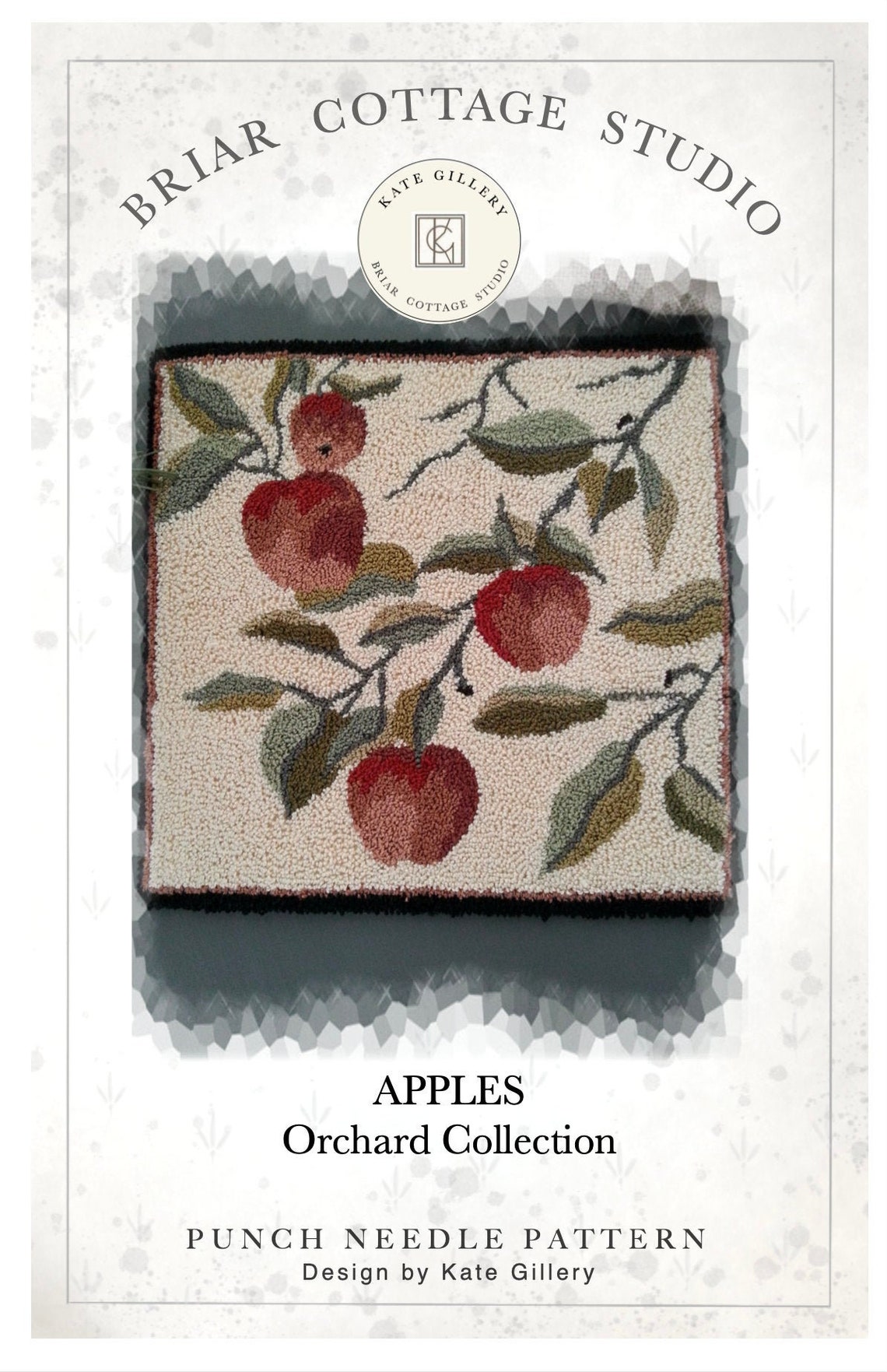 DOWNLOAD - Punch Needle Embroidery Pattern - (the Orchard Collection ...