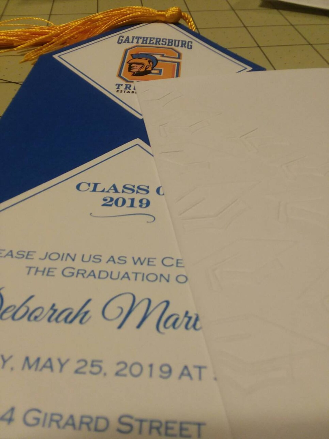 Graduation Invitations-Grammar School High School College | Etsy