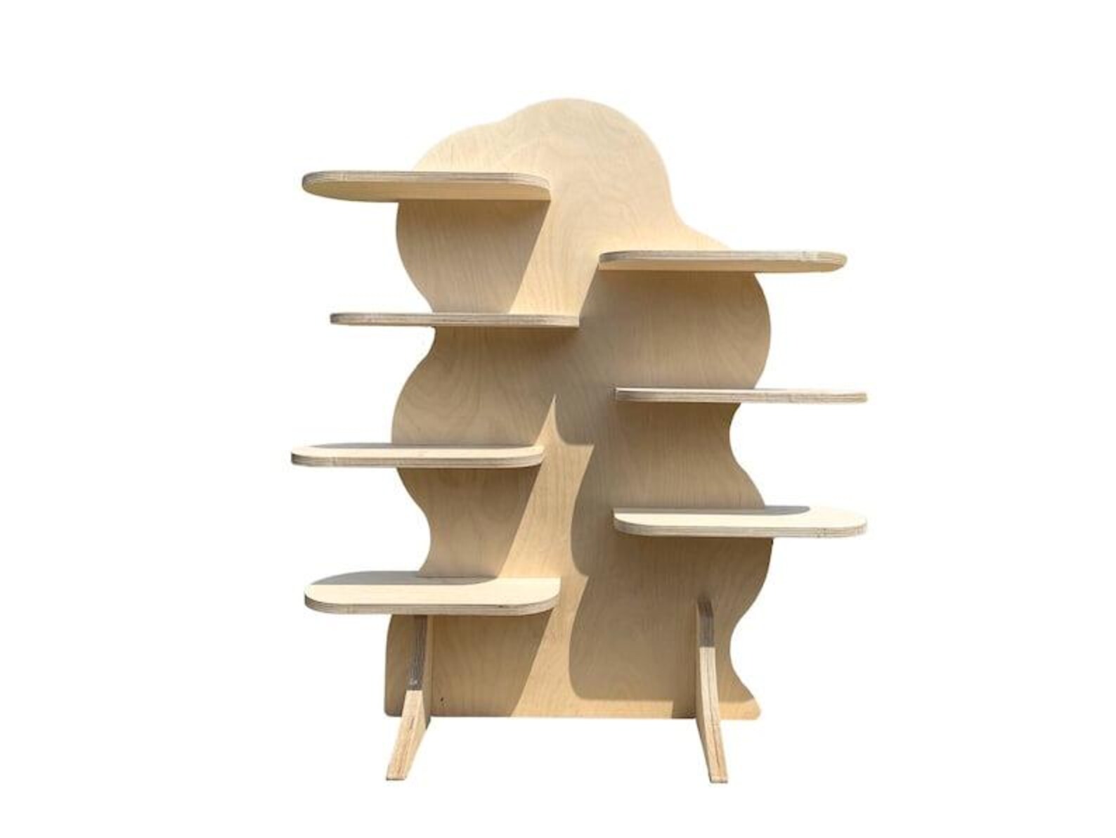 Portable Retail Product Display Rack - Modern Wavy Design - Etsy