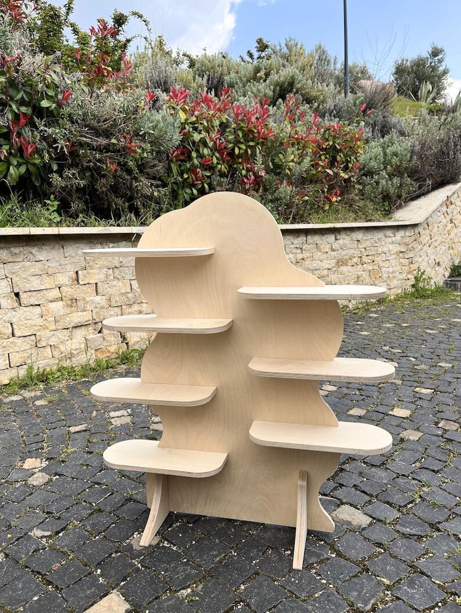 Portable Retail Product Display Rack - Modern Wavy Design - Etsy