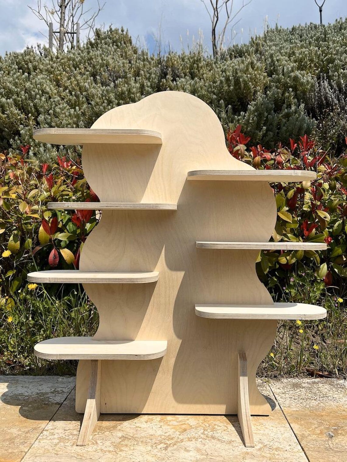 Portable Retail Product Display Rack - Modern Wavy Design - Etsy