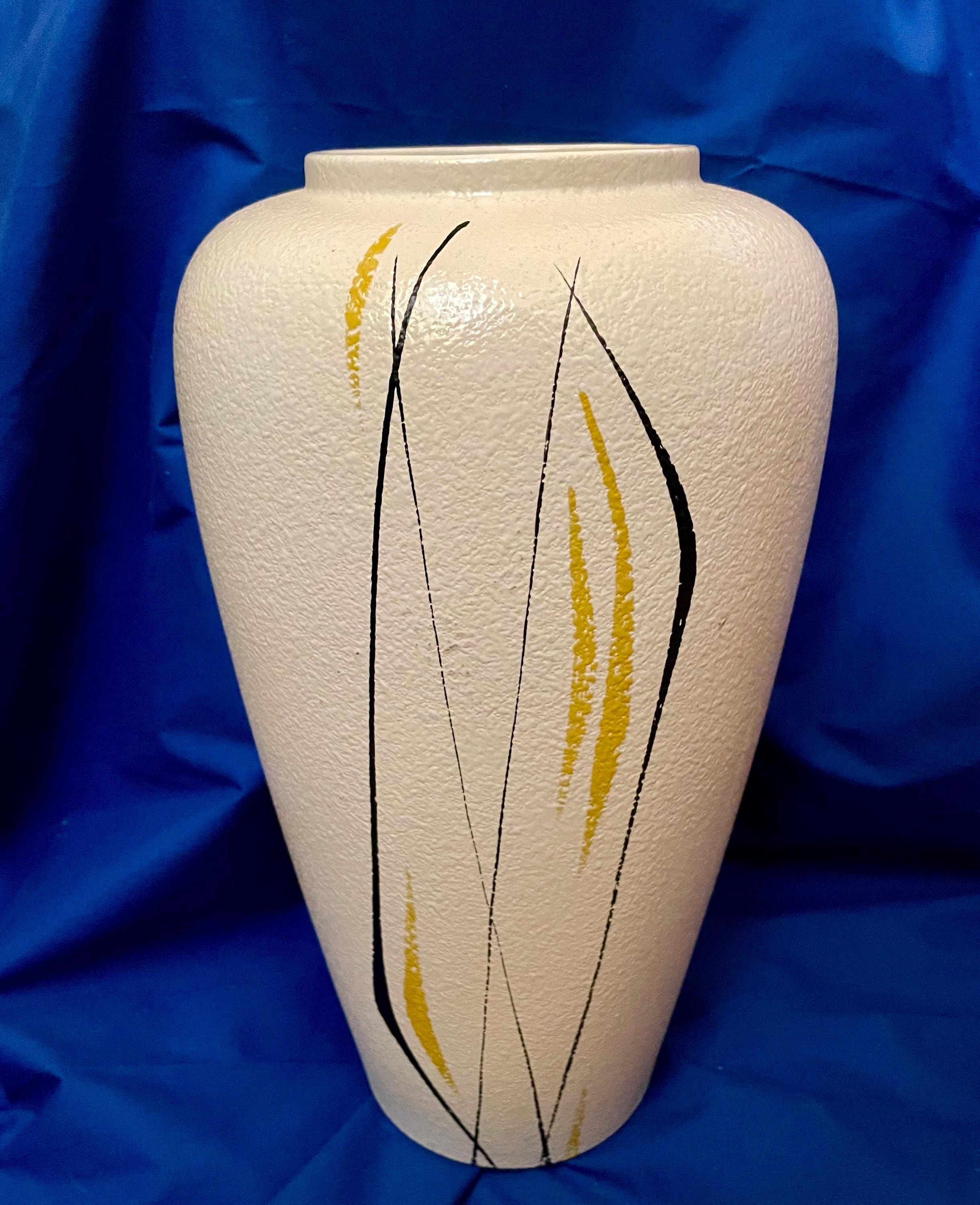 Vintage MCM 1960’s Ceramic Foreign #517 38 Modern Art Pottery Vase by ...