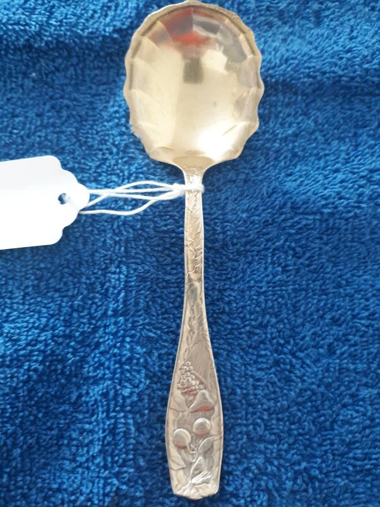 Antique Victorian J. E. Caldwell & Co. Sterling Silver Sauce Nut Sugar ...
