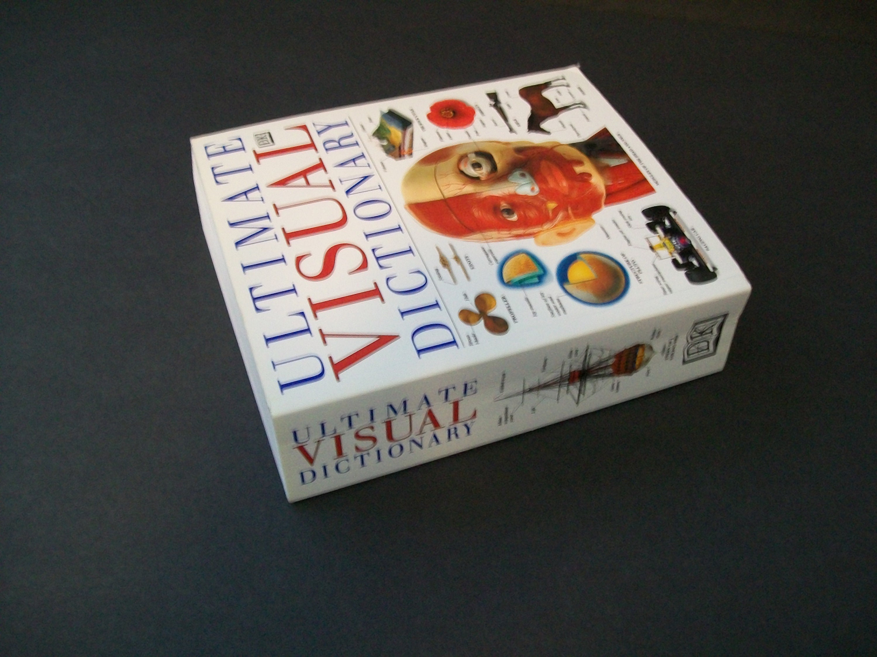 DK Ultimate Visual Dictionary, 1990s Vintage Picture Dictionary, Junk ...