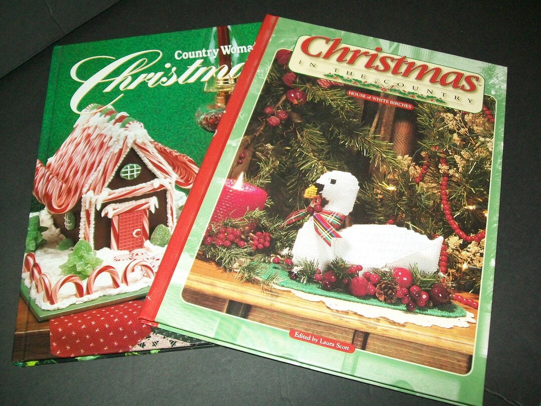 Vintage Christmas Craft Idea Books, Holiday Book Bundle, Christmas Junk ...