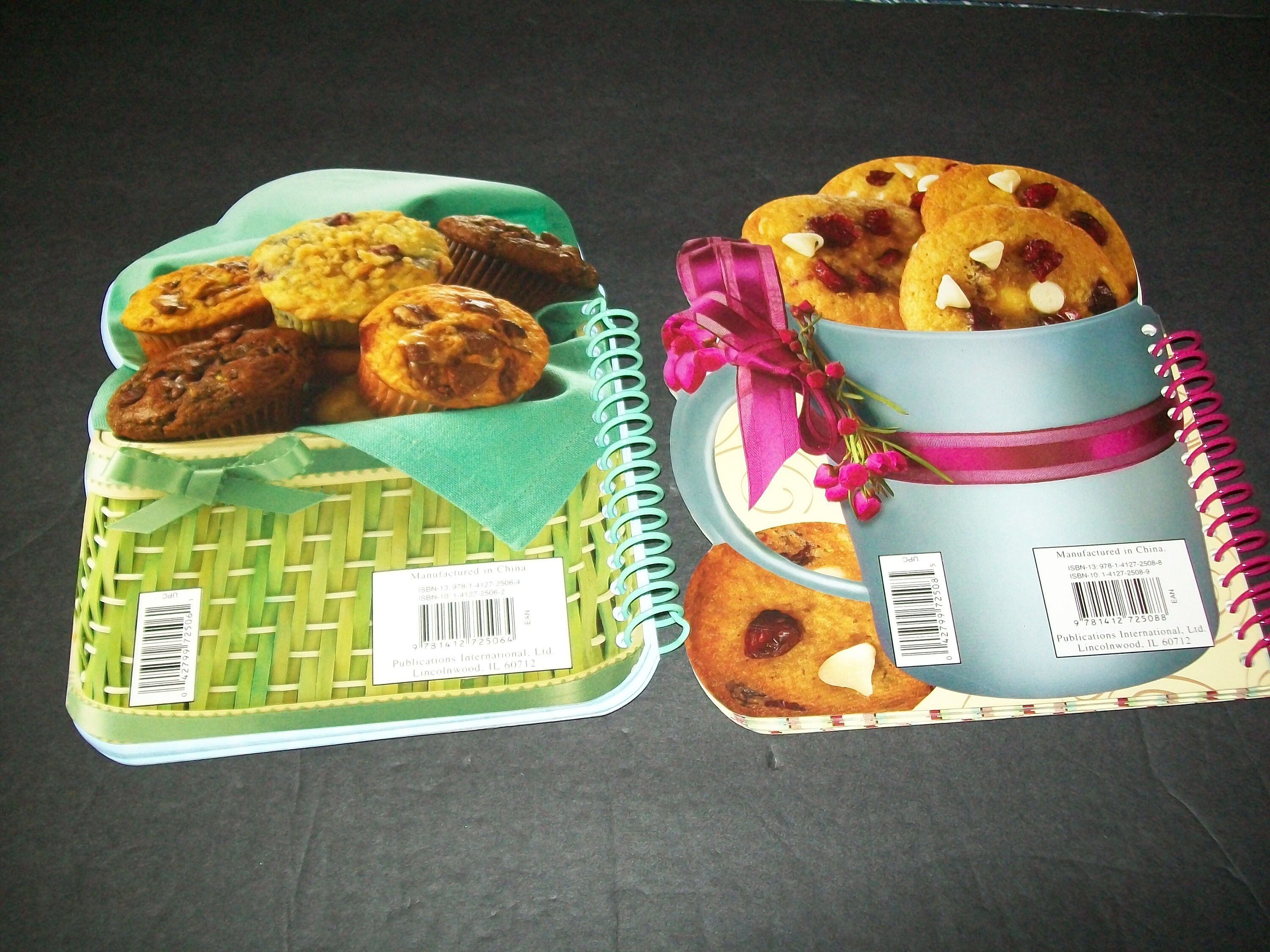 Baking Cook Book Set, Spiral Bound Books, Baking Cooking Journal, Junk ...