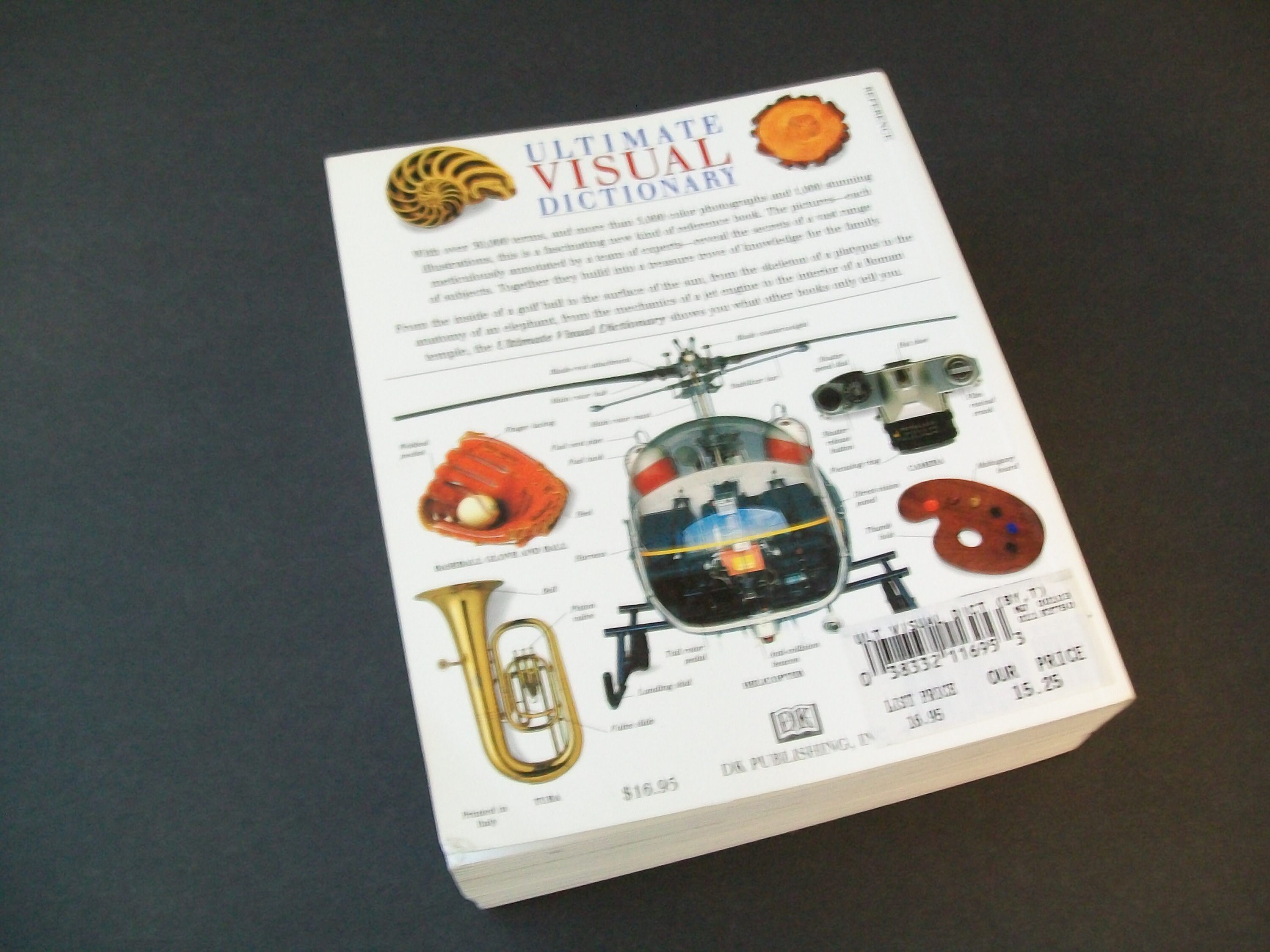 DK Ultimate Visual Dictionary, 1990s Vintage Picture Dictionary, Junk ...