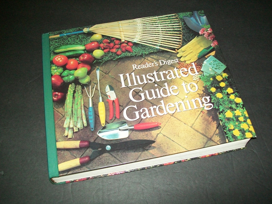 Vintage Readers Digest Illustrated Guide to Gardening, 1978 Garden Book ...