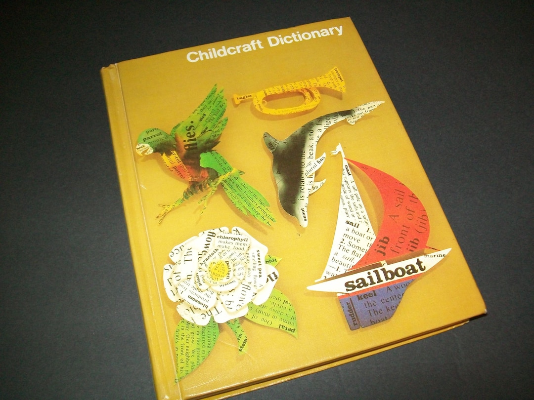 Vintage 1978 Childcraft Children's Dictionary, the Magic of Words ...